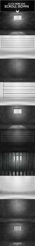 Prison PSD Backdrop – MasterBundles