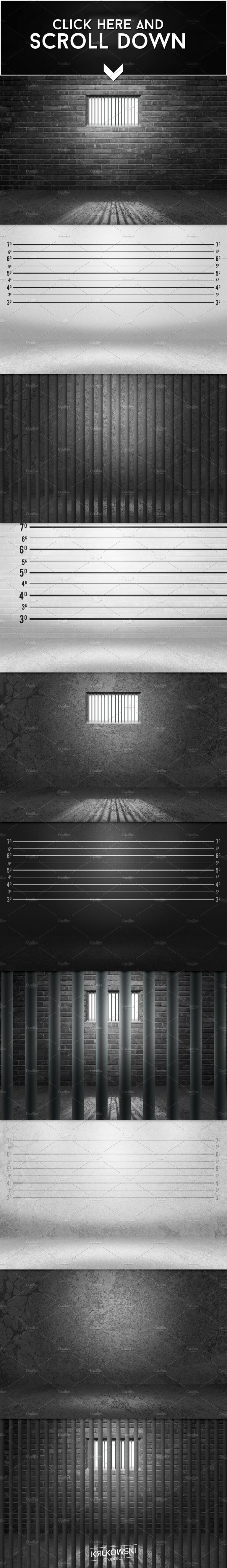 Prison PSD Backdrop – MasterBundles