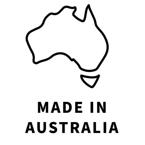 Made in Australia Vector Icon Set. Australian-Made Badge Symbols ...