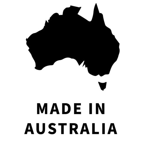 Made in Australia Vector Icon Set. Australian-Made Badge Symbols ...