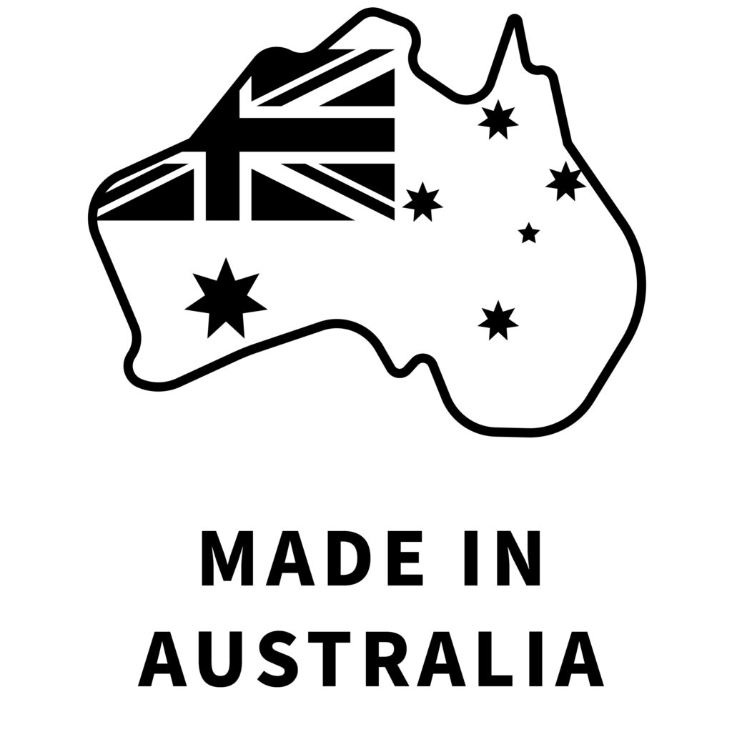 Made in Australia Vector Icon Set. Australian-Made Badge Symbols ...
