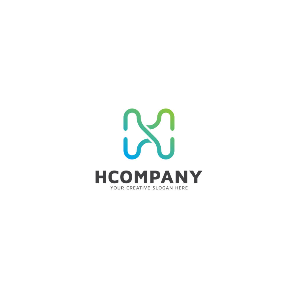 Brand Identity Initial Vector H Letter Logo Design - MasterBundles