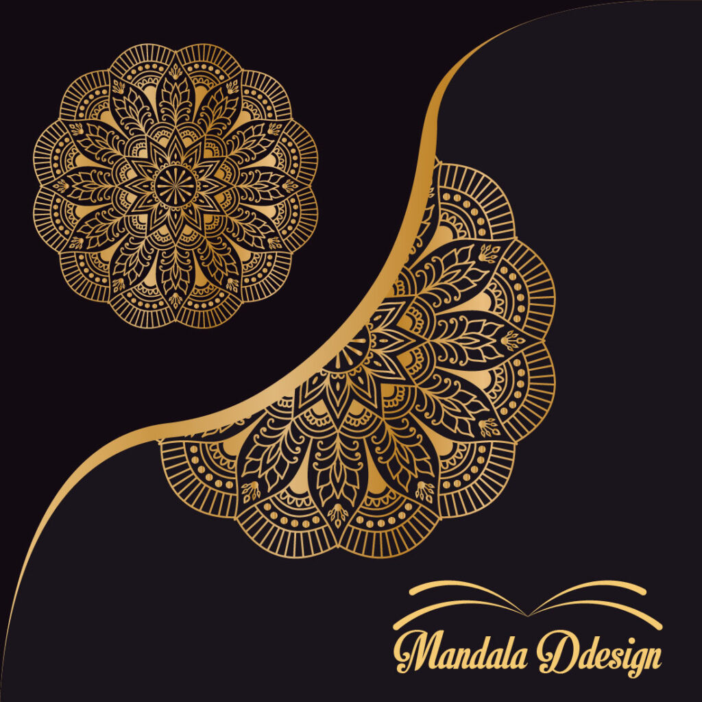 Mandala Simple Art Design Template SVG, Ai, EPS, PDF, DXF, JPG, PNG ...