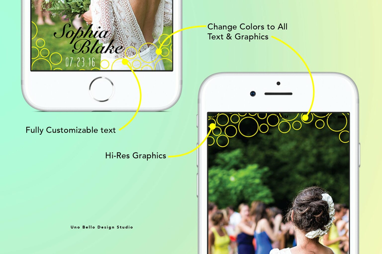 Summer Chic Wedding Geofilter – MasterBundles