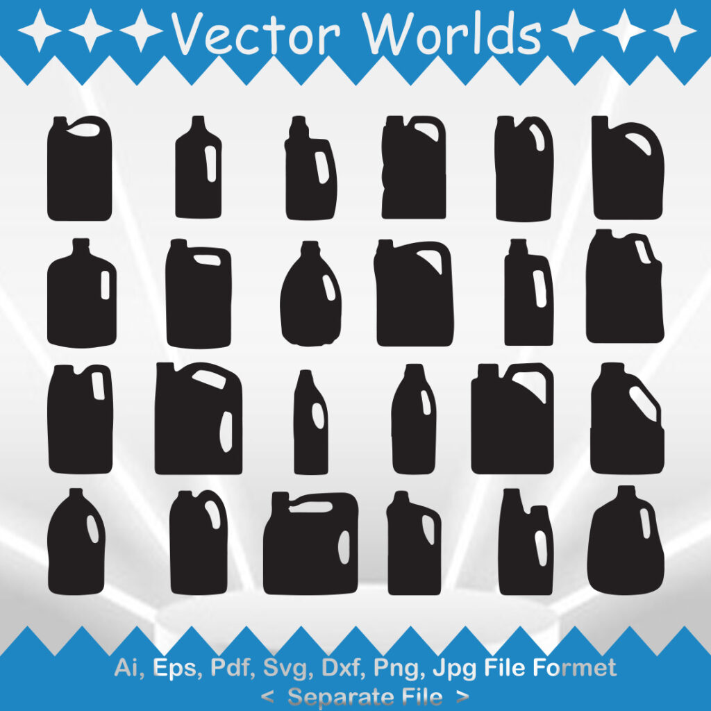 Canisters SVG Vector Design. - MasterBundles