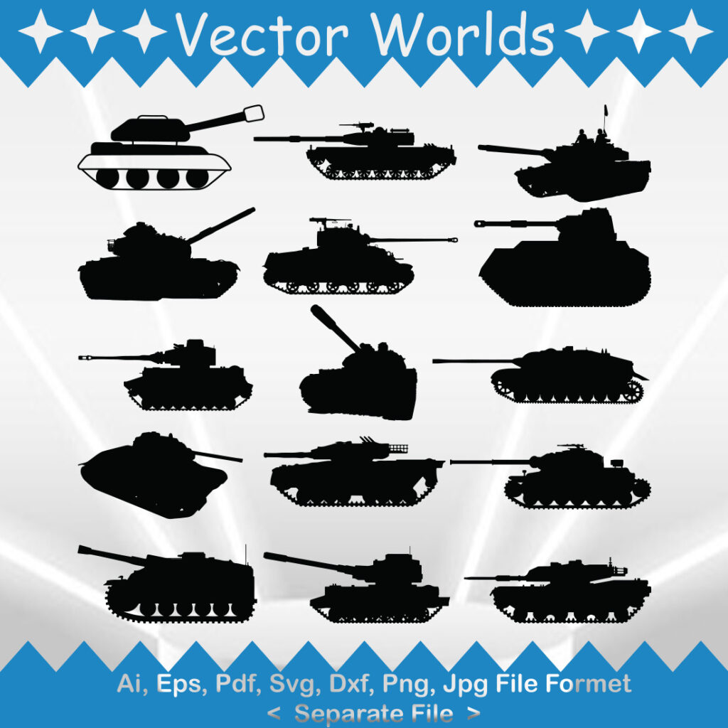 Army Tank SVG Vector Design. - MasterBundles