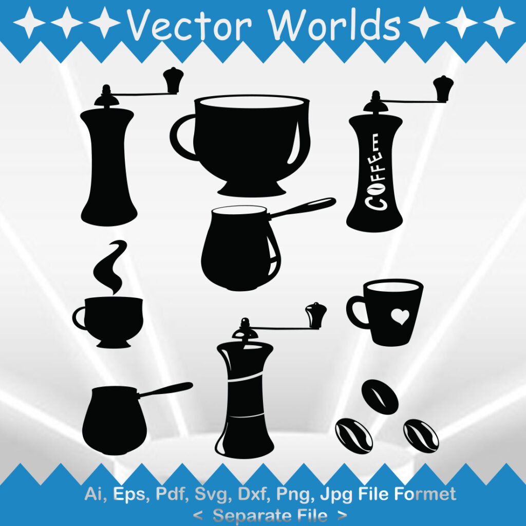 Coffee SVG Vector Design. - MasterBundles