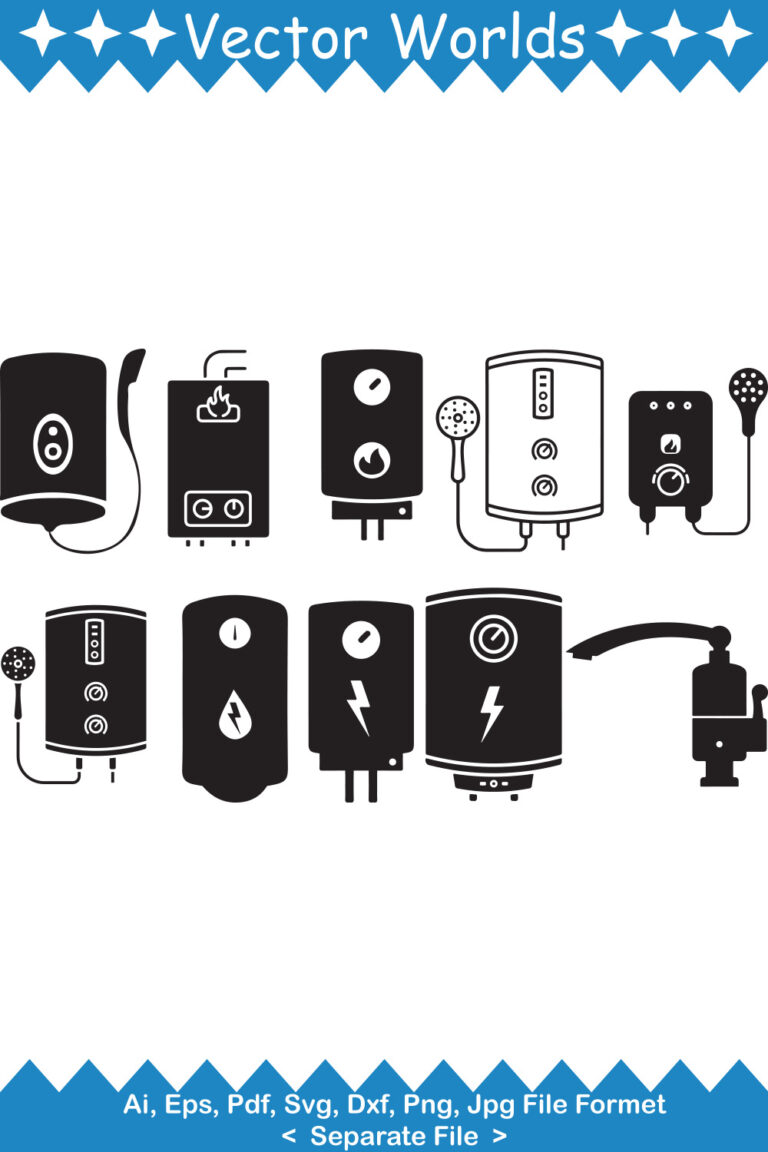 Bathroom Heater SVG Vector Design. - MasterBundles