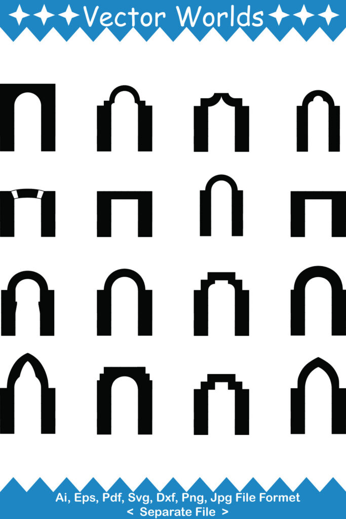 Arch SVG Vector Design. - MasterBundles
