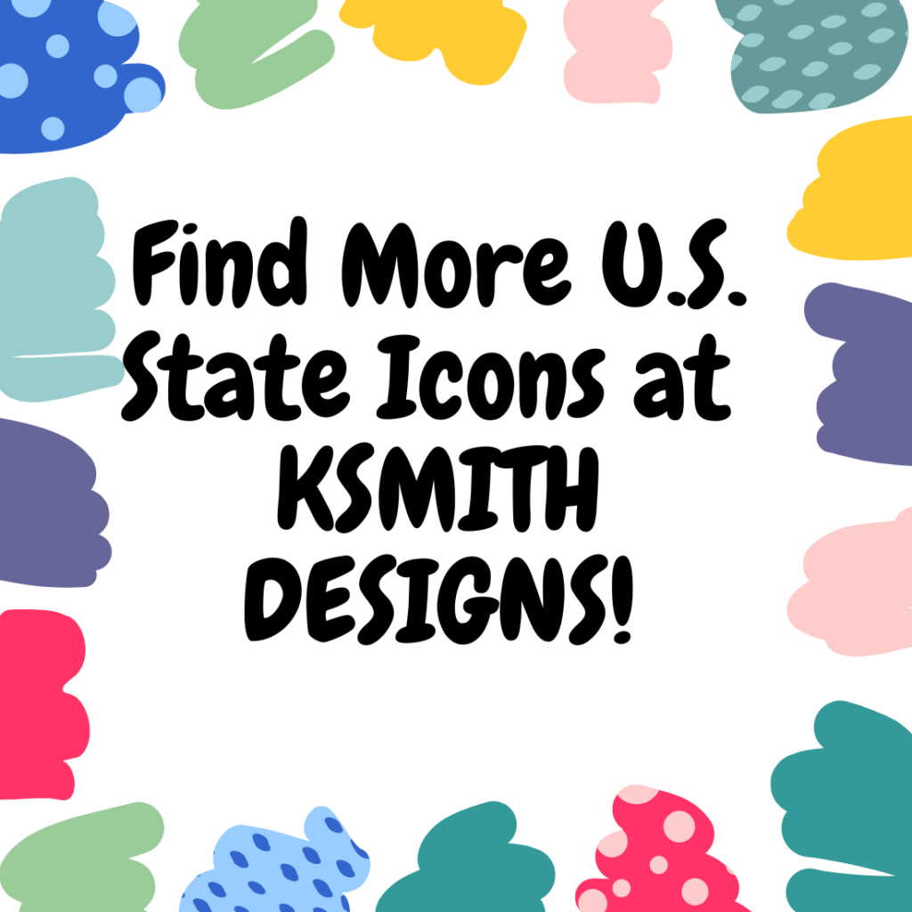 12 STYLISH CALIFORNIA STATE CLIPART ICONS - MasterBundles