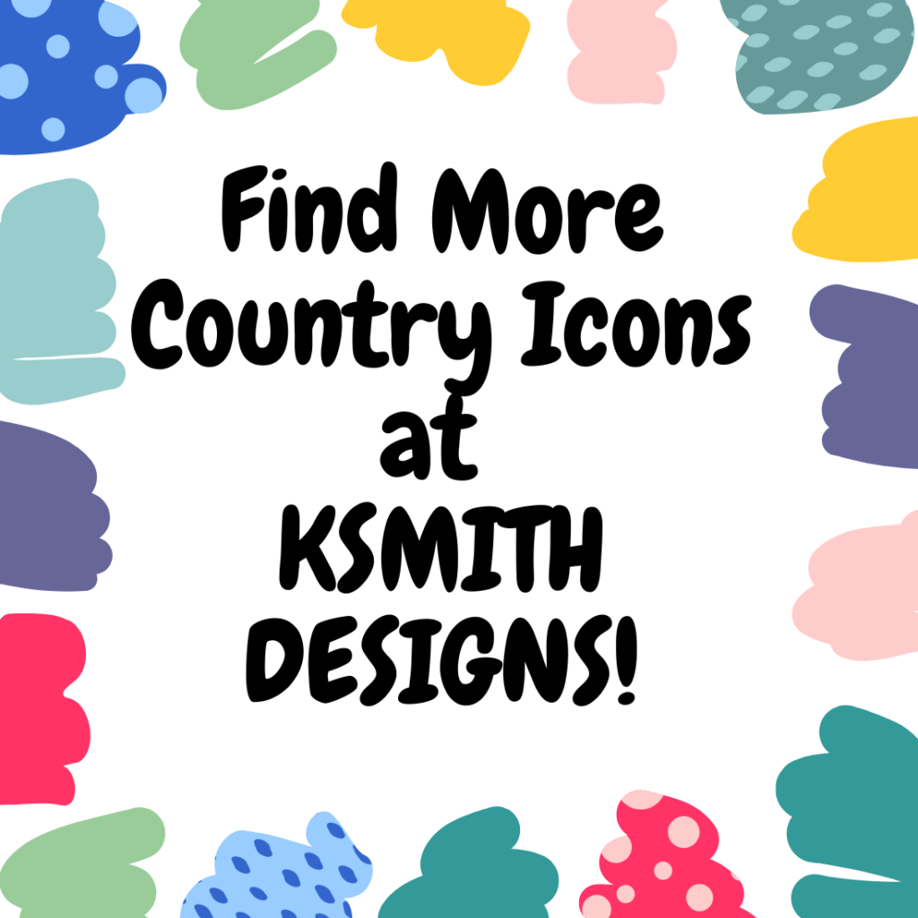 MAURITIUS SHAPE CLIPART ICONS - MasterBundles