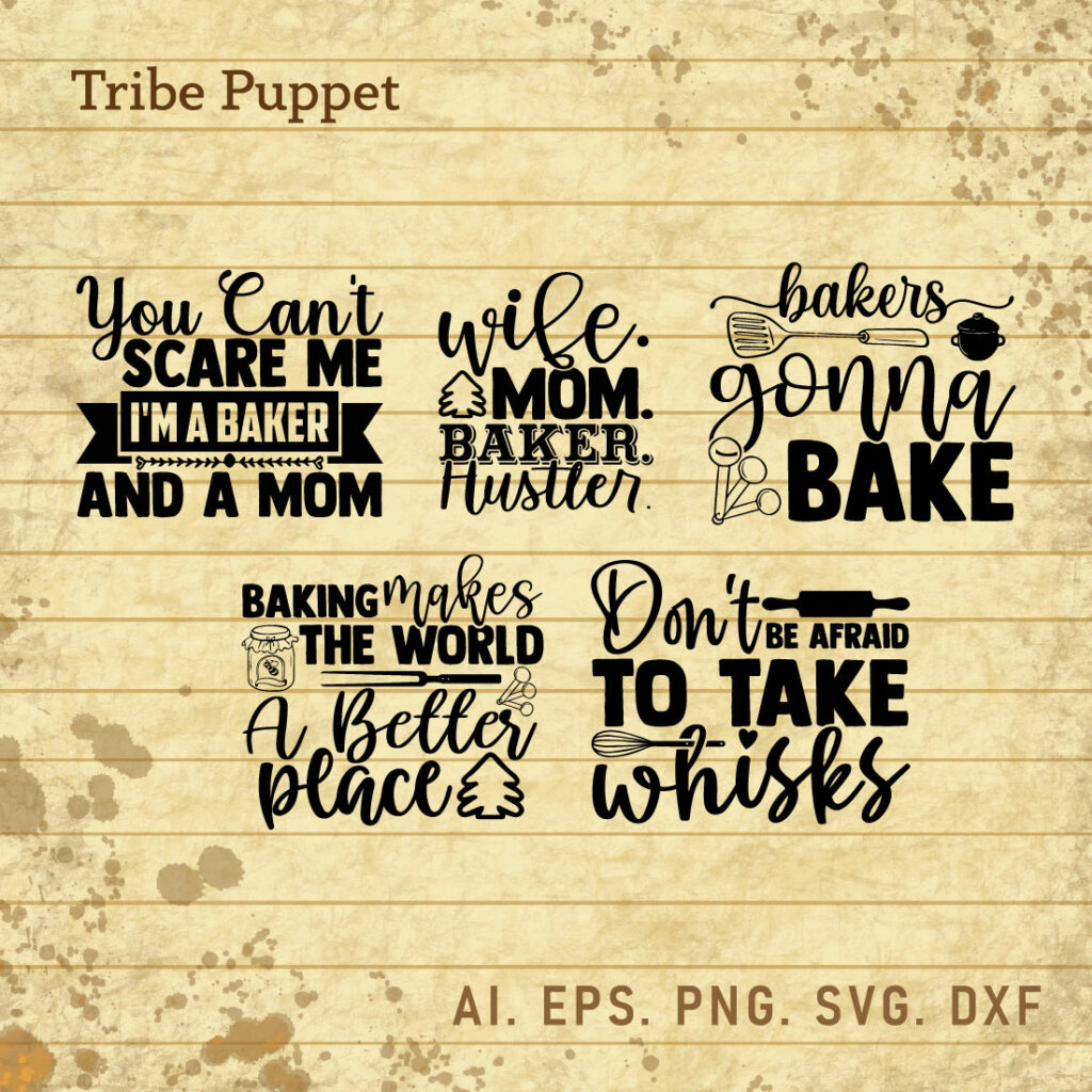 Baking Typography - MasterBundles