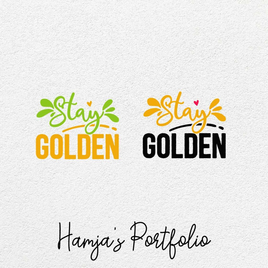 Stay Golden Vector - MasterBundles