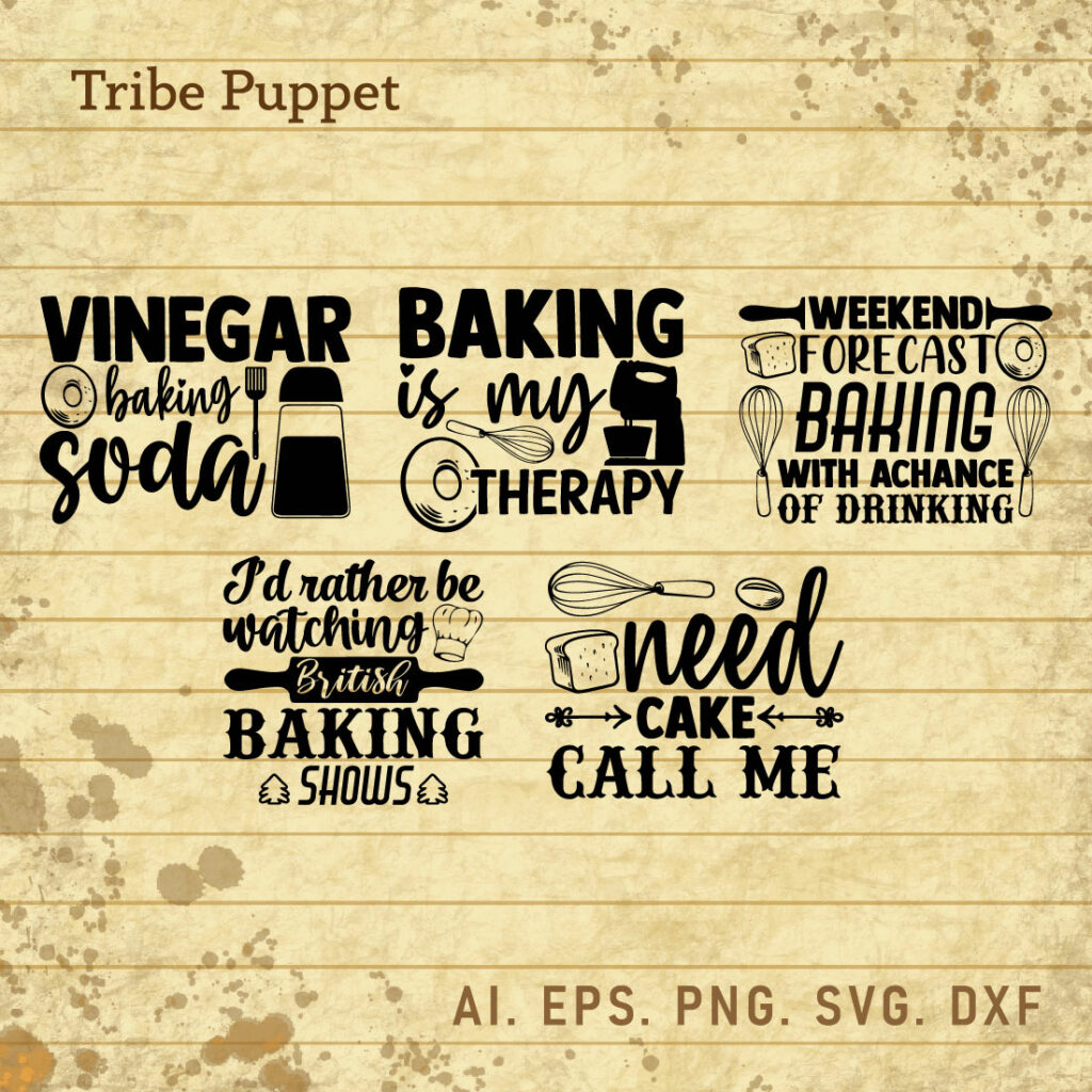 Baking Typography - MasterBundles