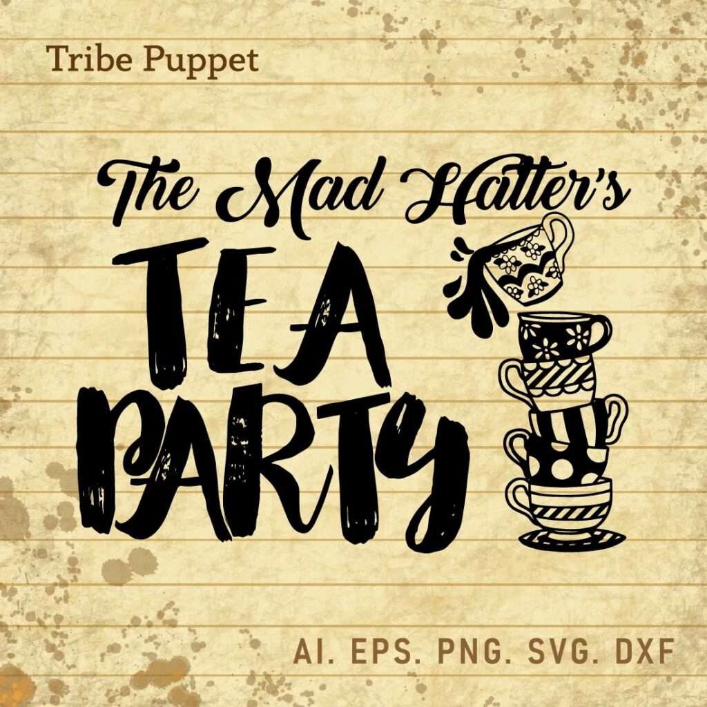 Alice's Tea Party - MasterBundles