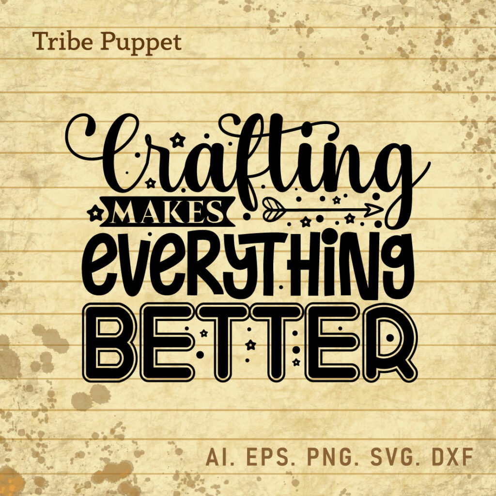 Craft Typography - MasterBundles