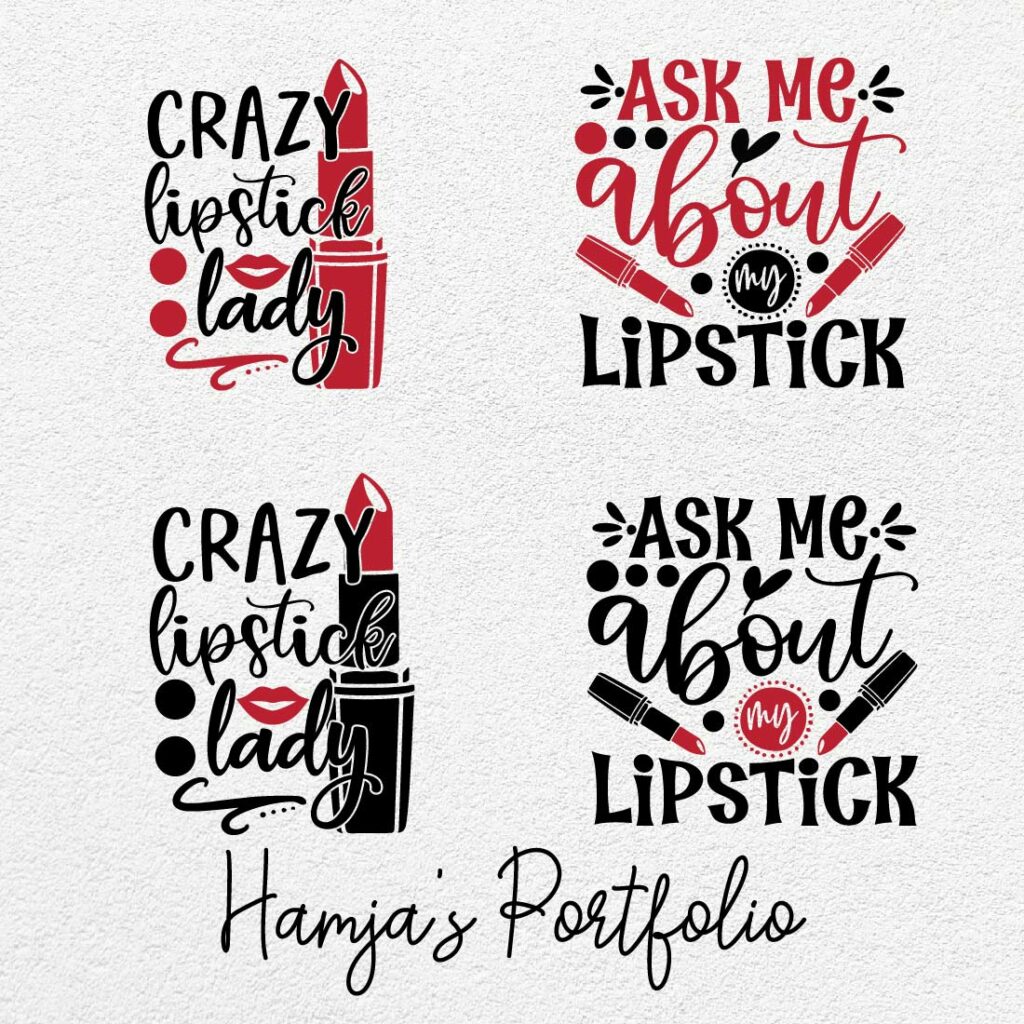 Lipstick Vector Svg - MasterBundles