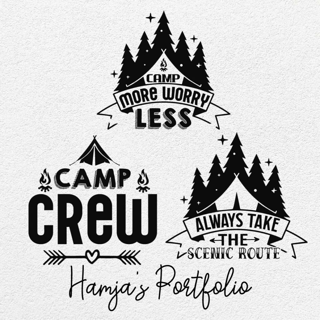 Camp vector Svg - MasterBundles