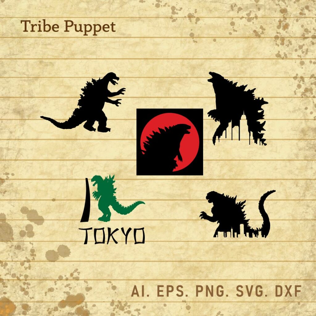 Kingkong vs Godzilla Vector - MasterBundles