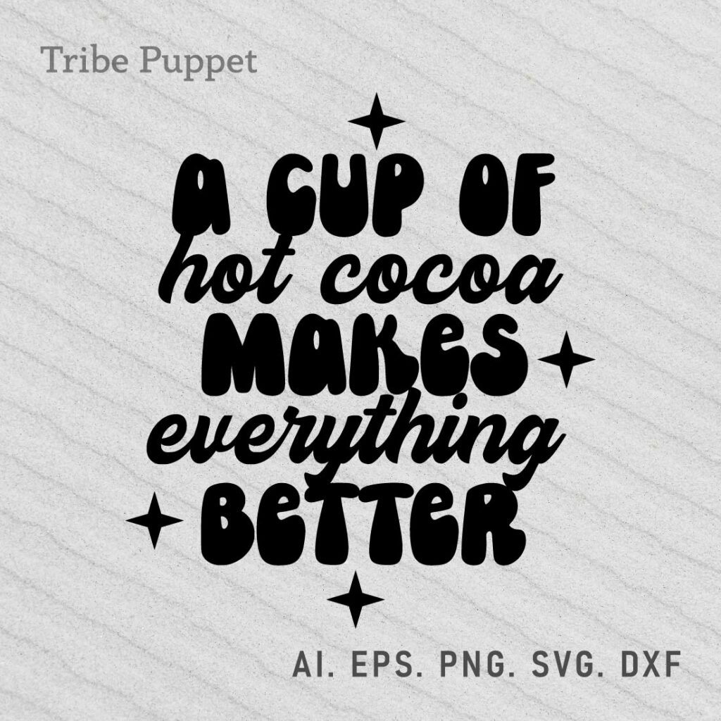 Hot Chocolate Typography - MasterBundles