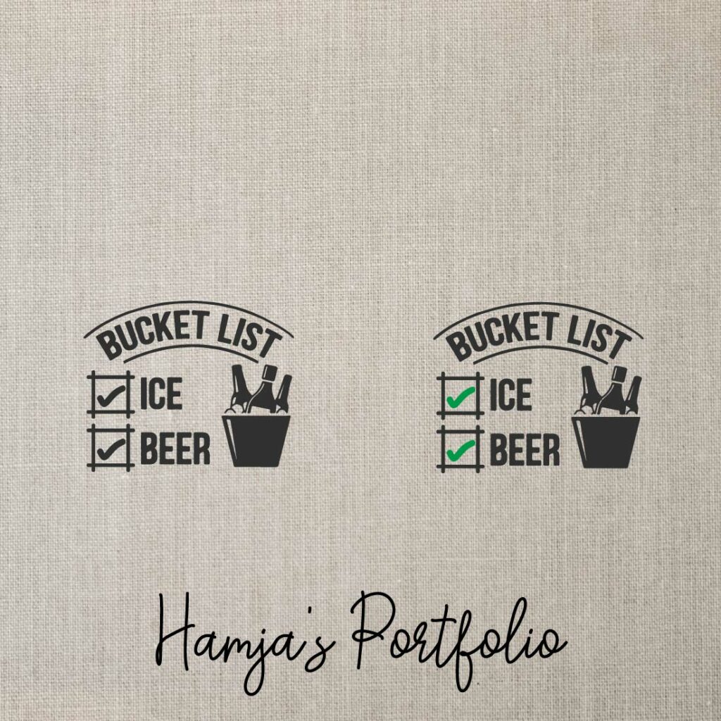 Bucket List Vector - MasterBundles