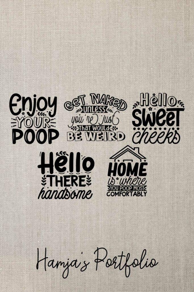 Poop Typography Svg - MasterBundles