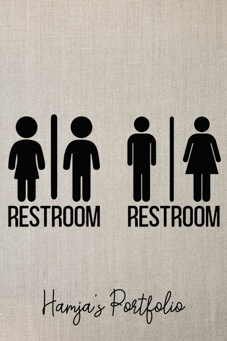 Restroom Vector Svg - MasterBundles
