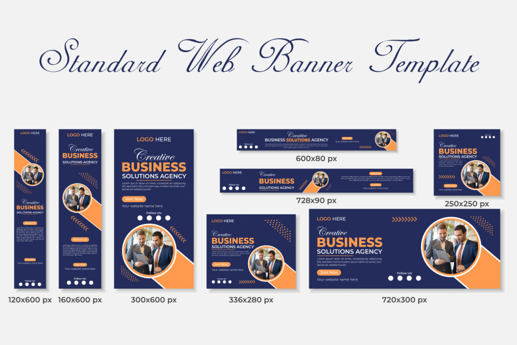 8+ Social media marketing & Web banner design Template. - MasterBundles