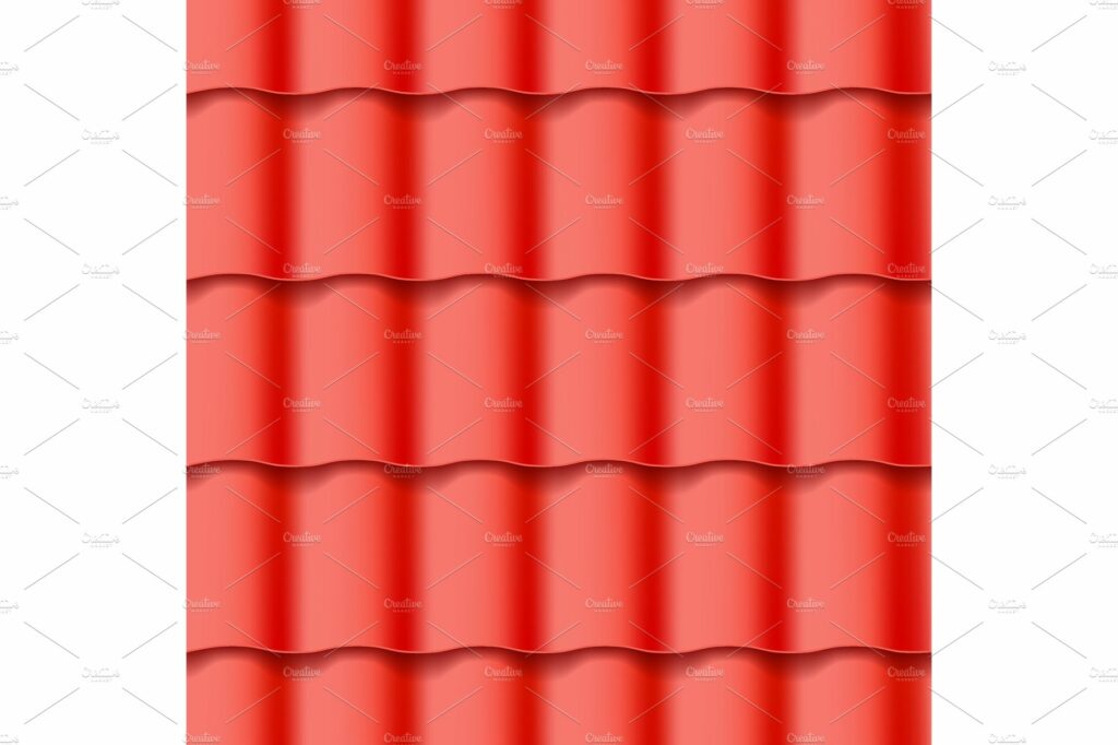 Tiled roof seamless pattern – MasterBundles