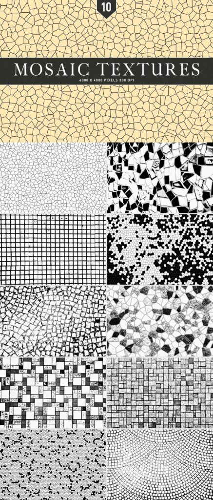 Mosaic Textures – MasterBundles