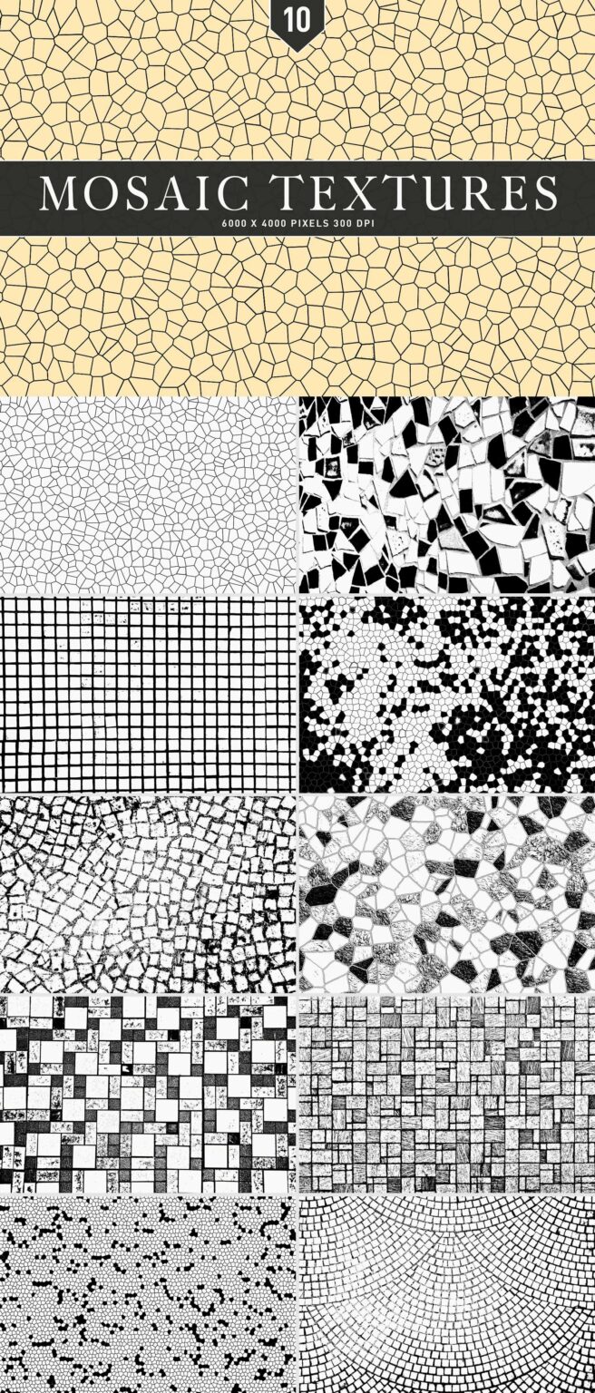 Mosaic Textures – MasterBundles