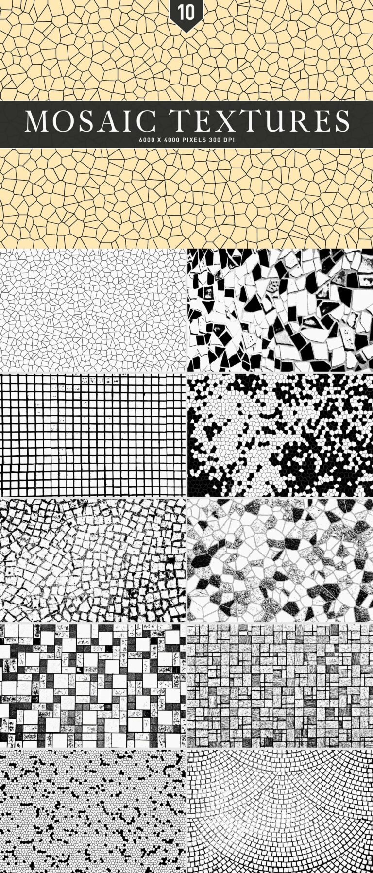 Mosaic Textures – MasterBundles