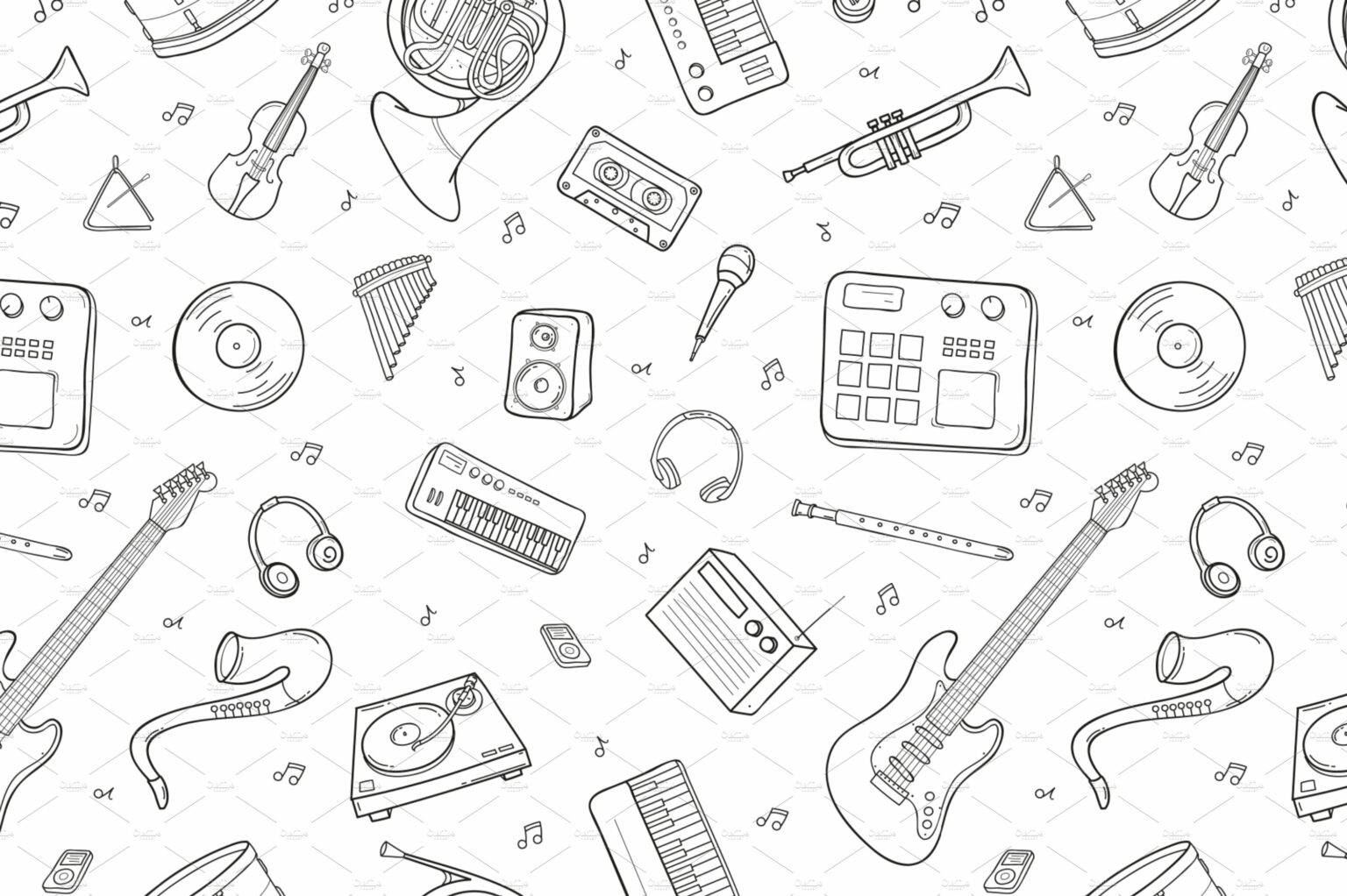 Various musical instruments – MasterBundles