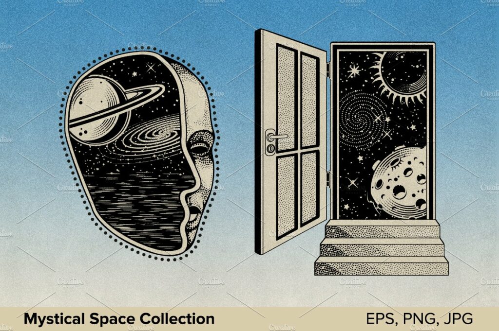 Mystical Space Collection – MasterBundles