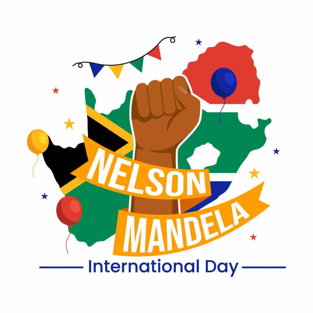 16 Nelson Mandela International Day Illustration - MasterBundles