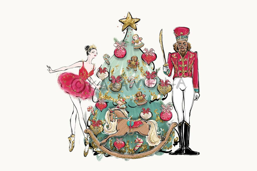 Nutcracker Christmas Clipart – MasterBundles