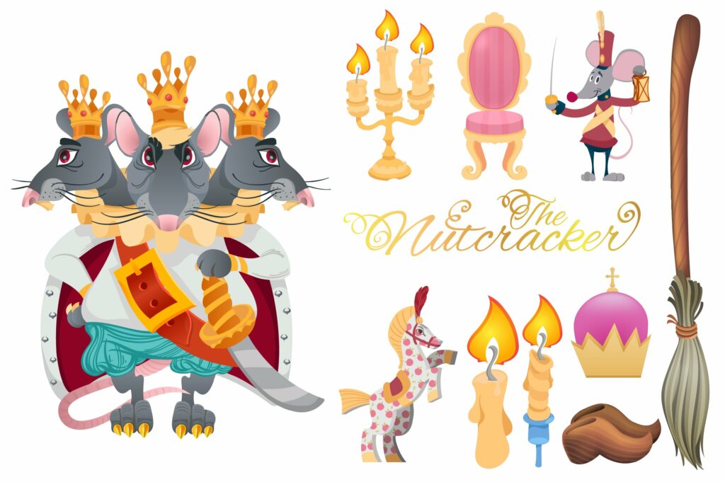 Nutcracker. Color set – MasterBundles