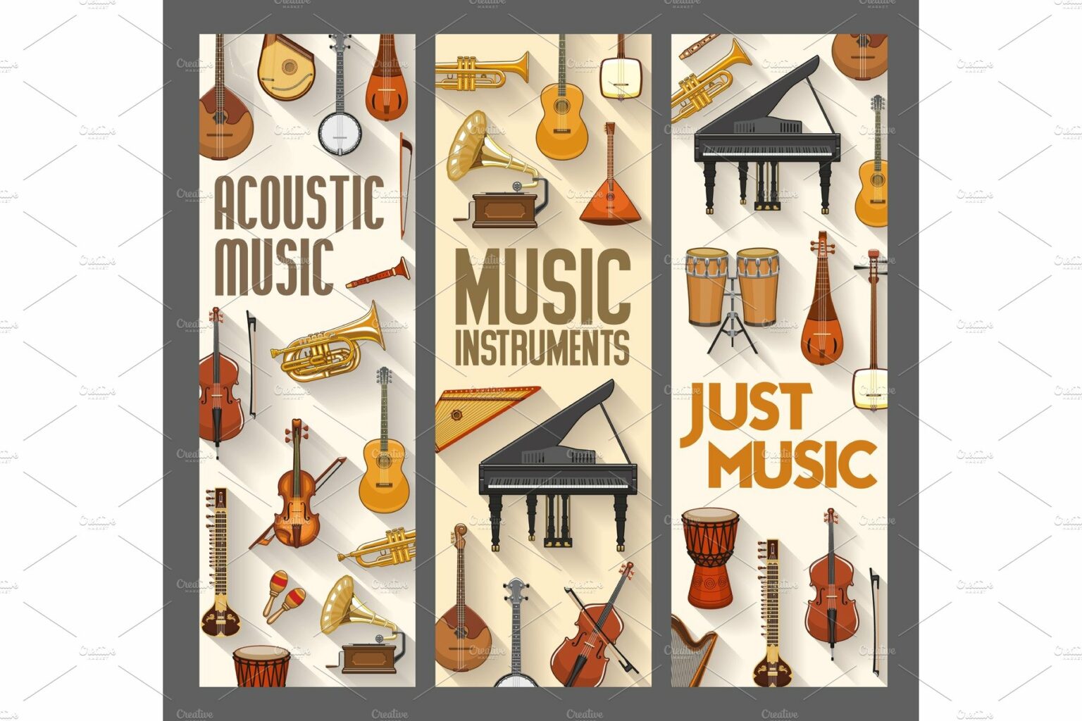 Music orchestra instruments – MasterBundles