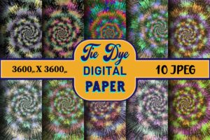 Tie Dye Sublimation Pattern – MasterBundles