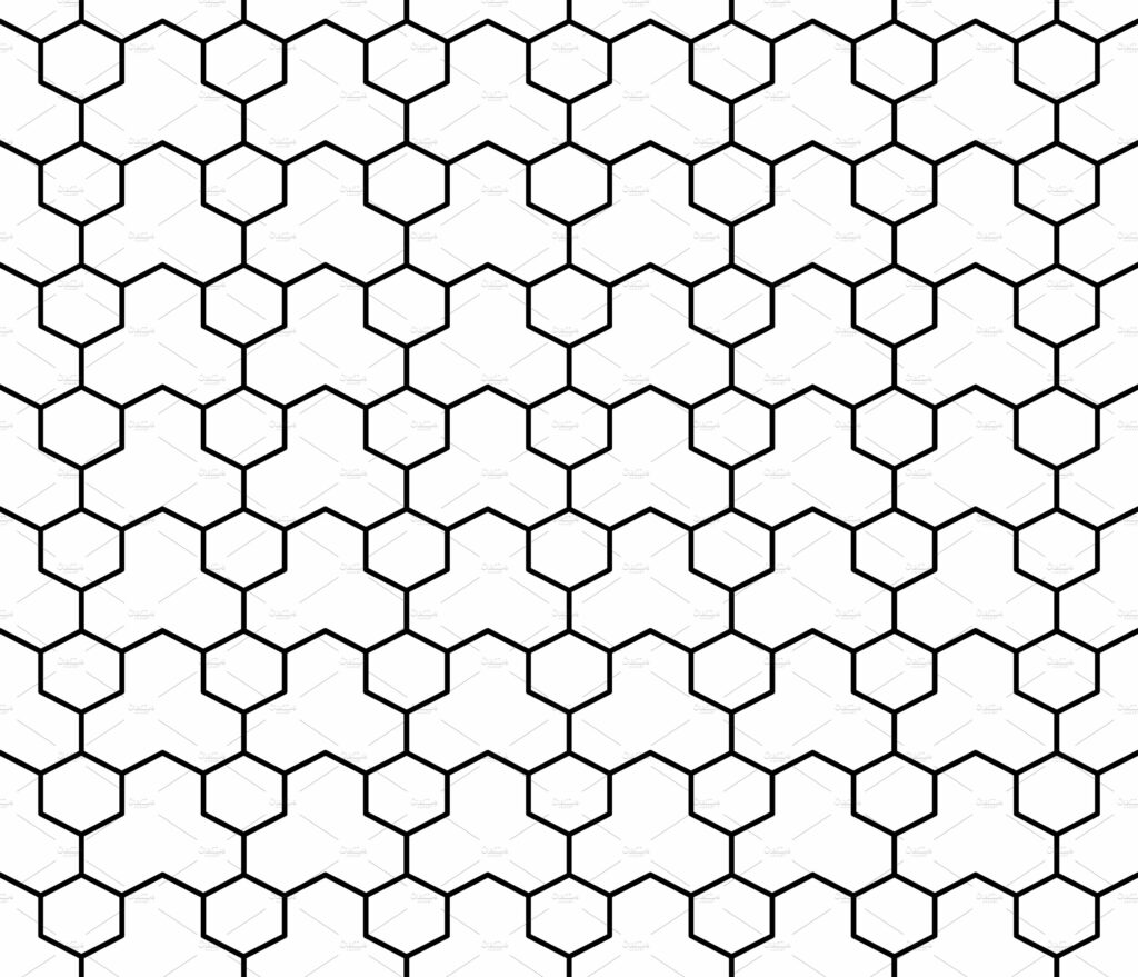 Trihex pavers seamless texture set – MasterBundles