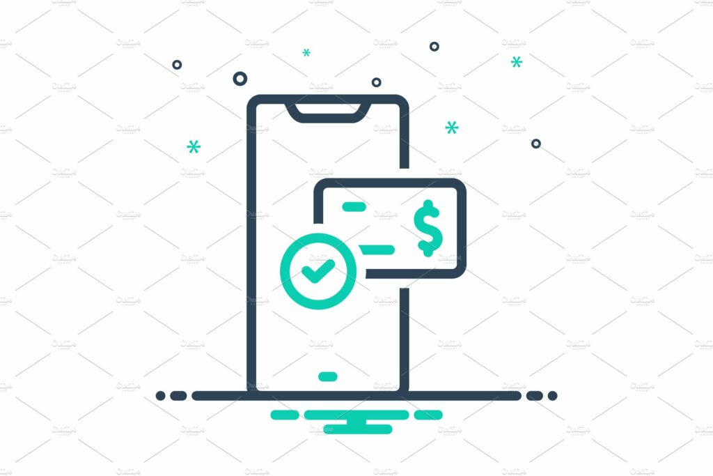 Pays salary mix icon – MasterBundles