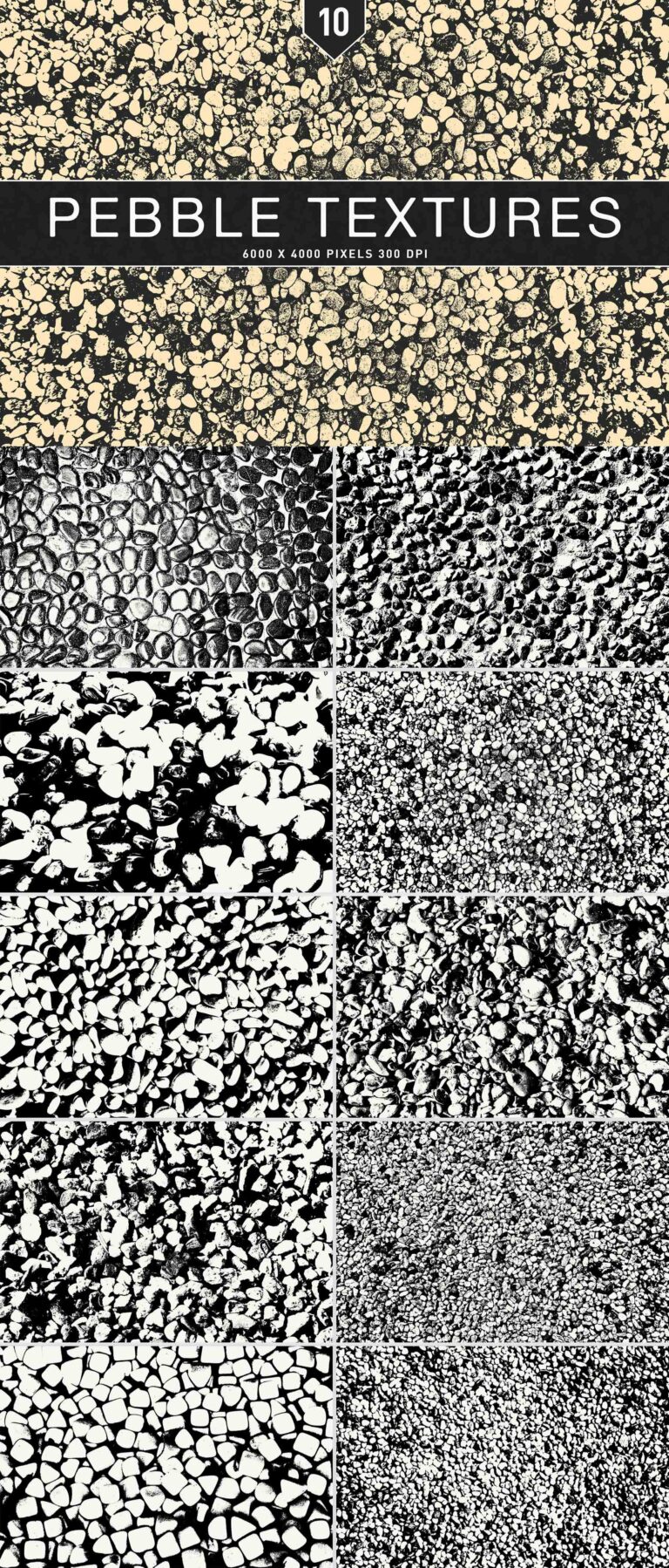 Pebble Textures – MasterBundles