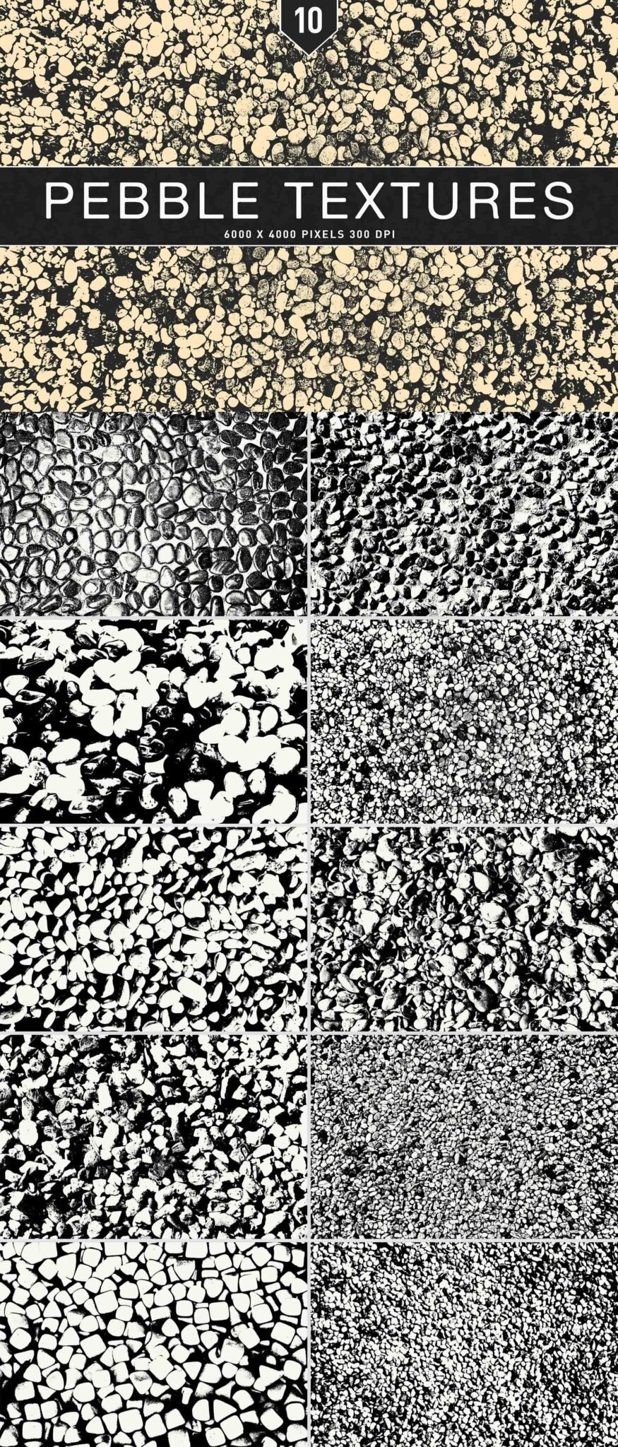 Pebble Textures – MasterBundles