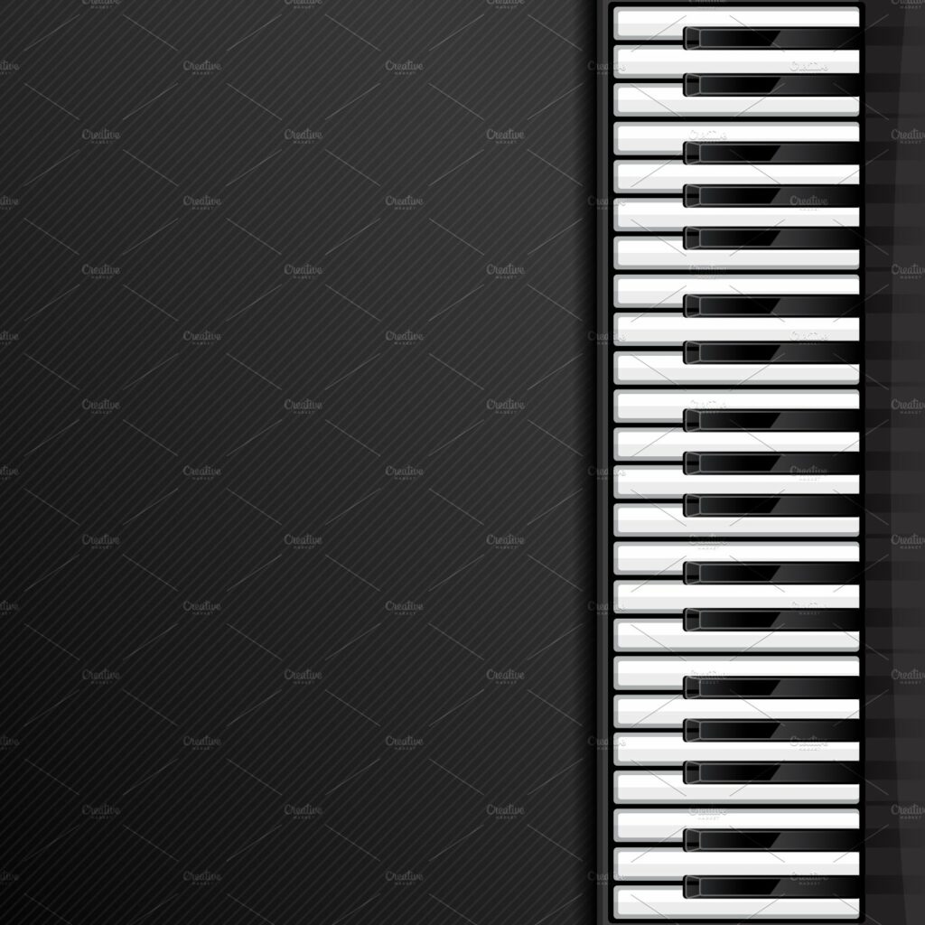 Abstract background with piano keys – MasterBundles