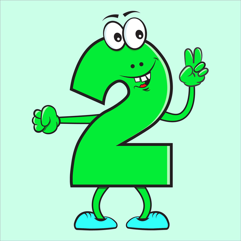 10 Colorful Number Cartoon Characters - MasterBundles