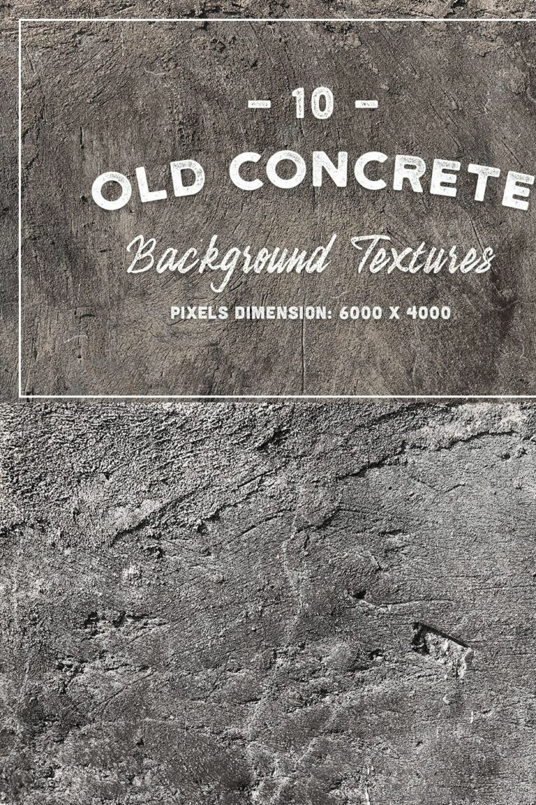 10 Old Concrete Background Textures – MasterBundles