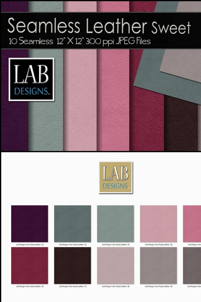 10 Seamless Leather Textures Sweet – MasterBundles