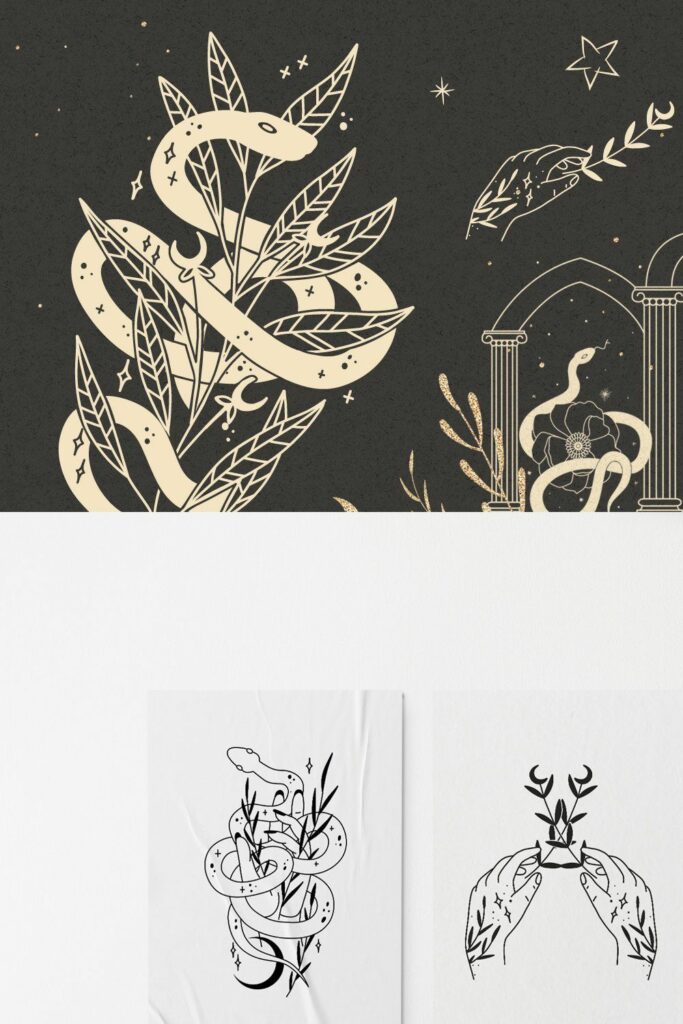 120+ Mysterious night – MasterBundles