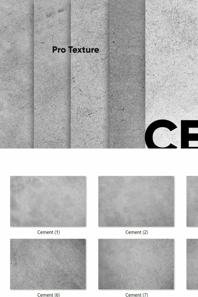 20 Cement Texture HQ – MasterBundles