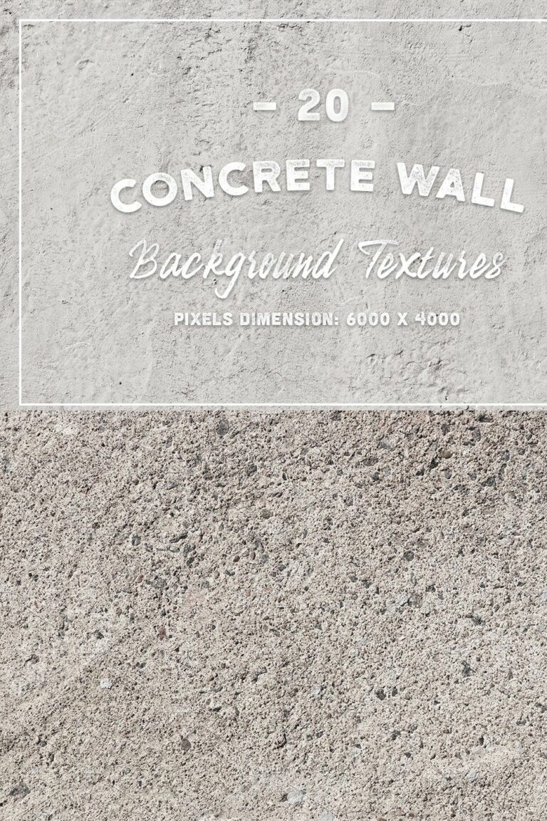 20 Concrete Wall Background Textures – MasterBundles